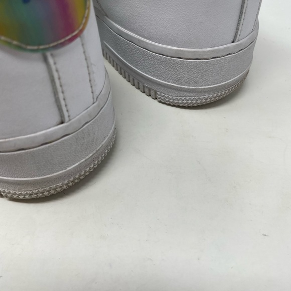 Nike | Shoes | Nike Air Force Low Easter 220 White Holographic Volt ...